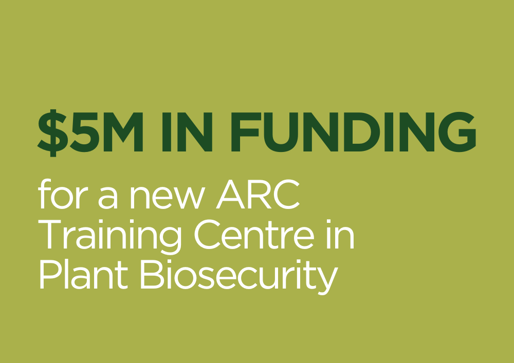 $5M In Funding For ARC Training Centre In Plant Biosecurity - Forest ...
