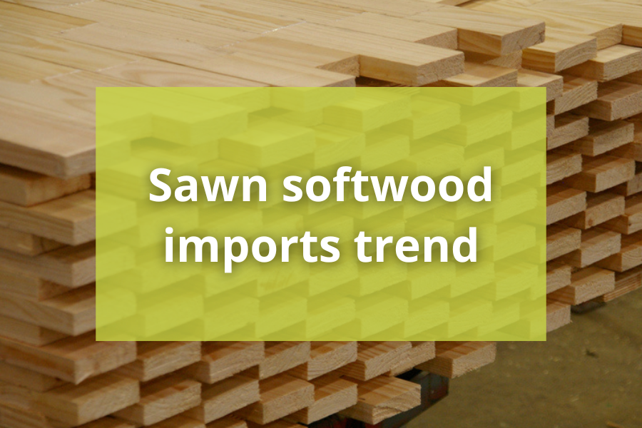 Sawn Softwood Imports Up 15.4% Year-ended February - Forest & Wood ...