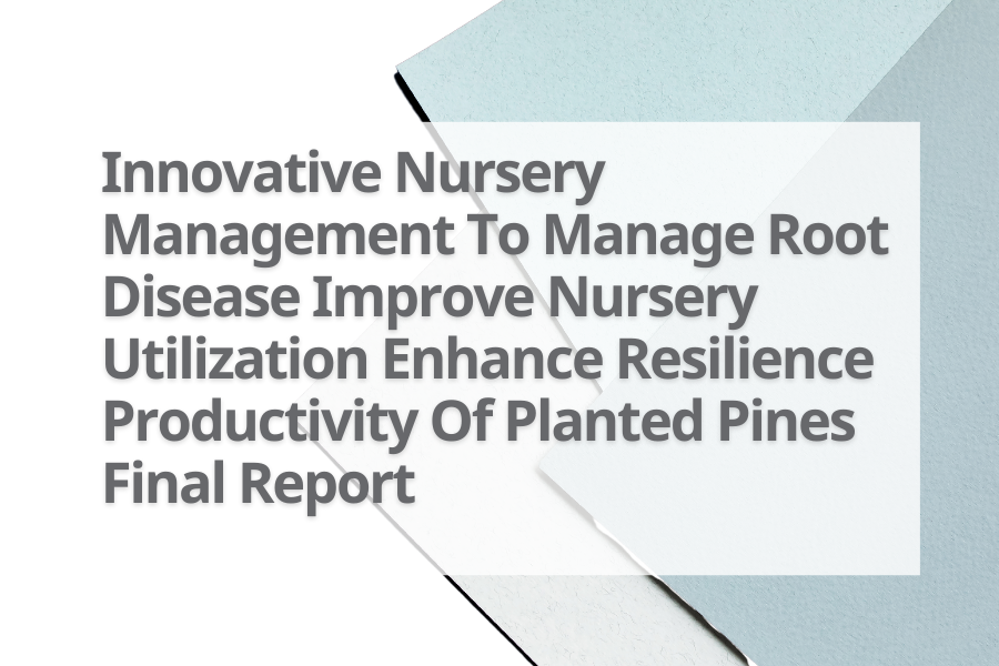Innovative Nursery Management Solutions To Sustainably Manage Root ...