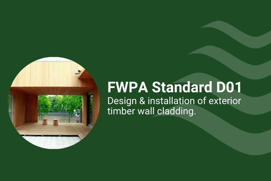 FWPA Standard D01: Design And Installation Of Exterior Wall Cladding ...
